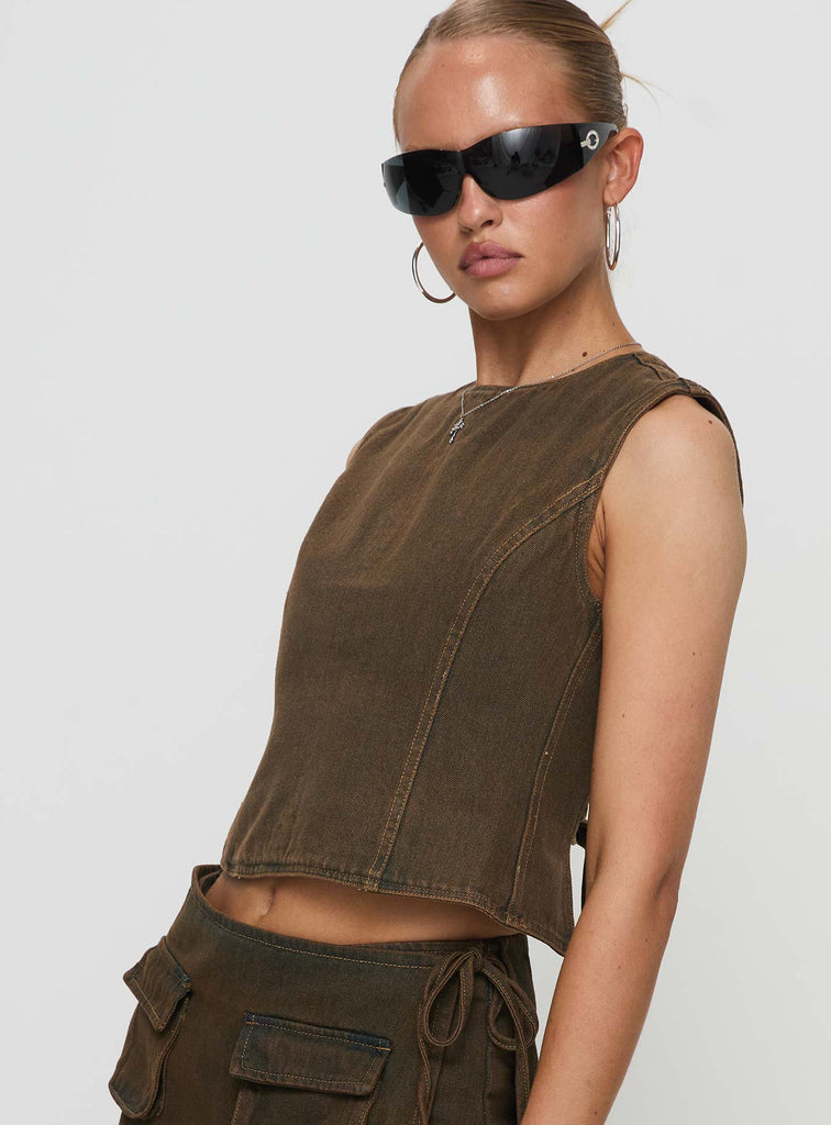 Countryside Top Petrol | Princess Polly