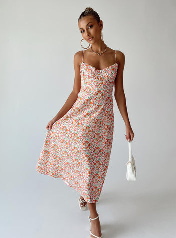 Amara Midi Dress Multi | Princess Polly AU