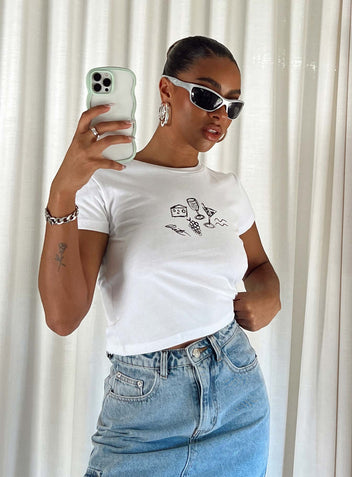 Better Together Tee White | Princess Polly AU