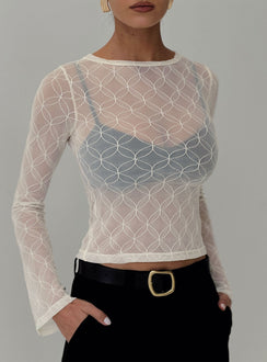 Altaira Top White | Princess Polly AU