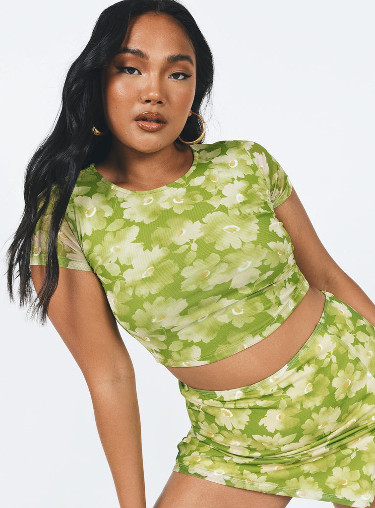 Piama Top Green | Princess Polly AU