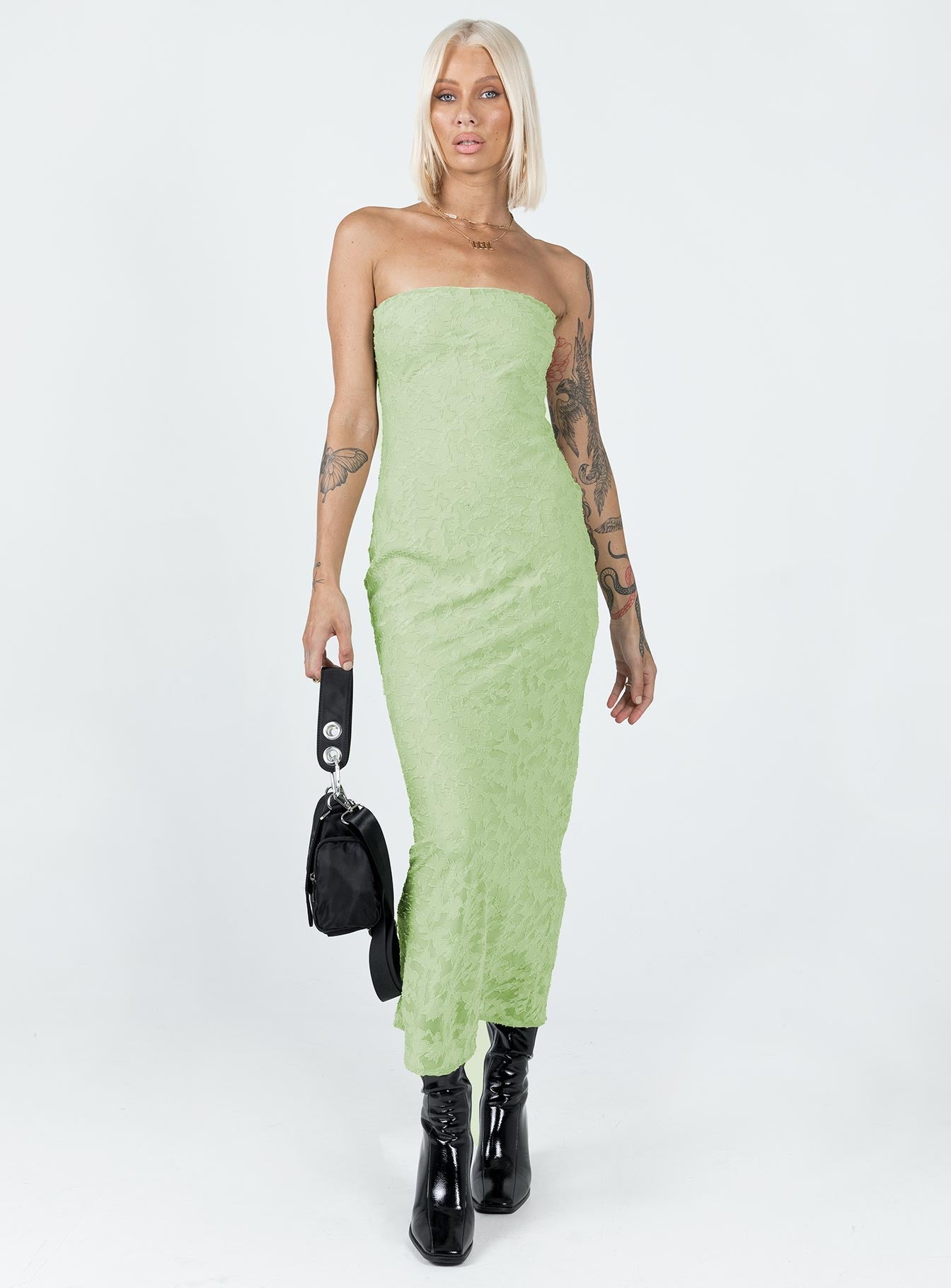 Sakina Maxi Dress Green | Princess Polly