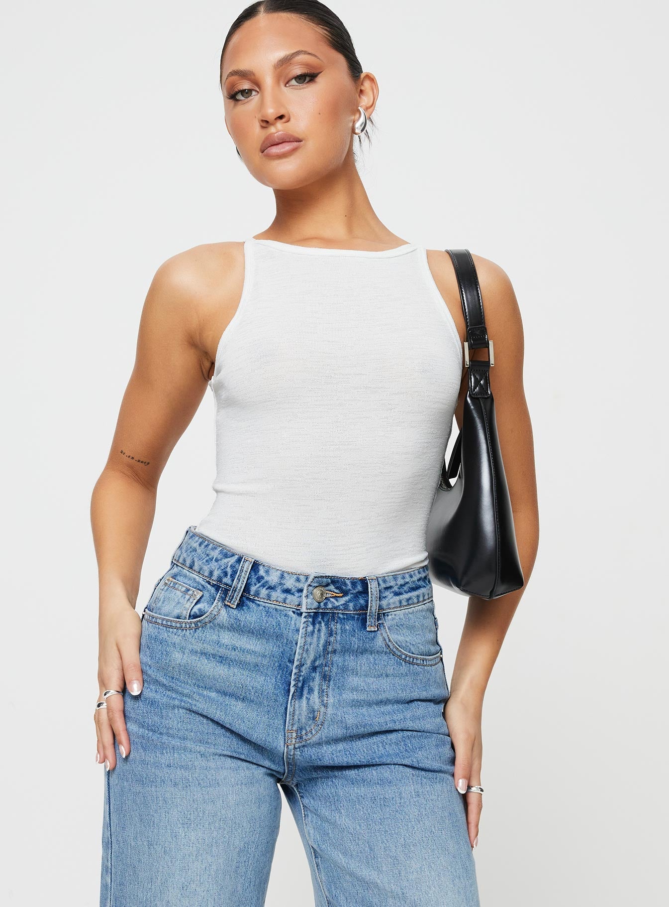 Mayrelle Bodysuit White | Princess Polly AU