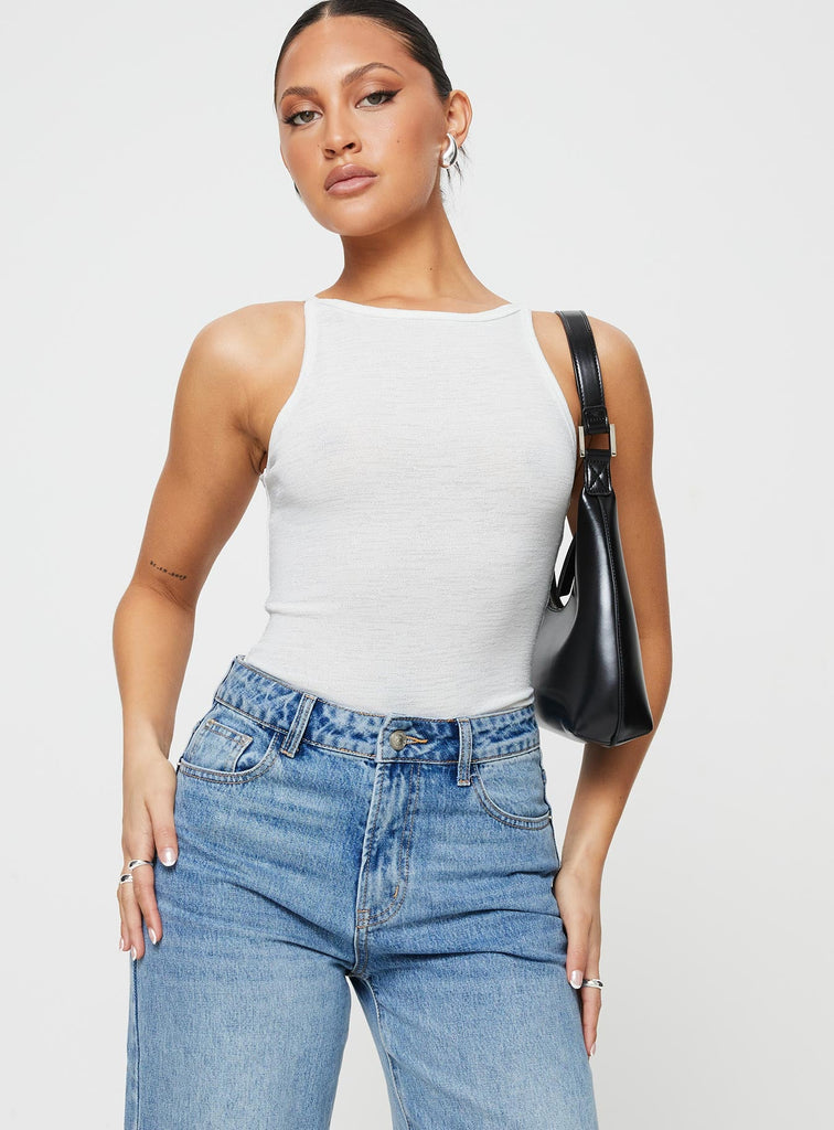 Mayrelle Bodysuit White | Princess Polly AU