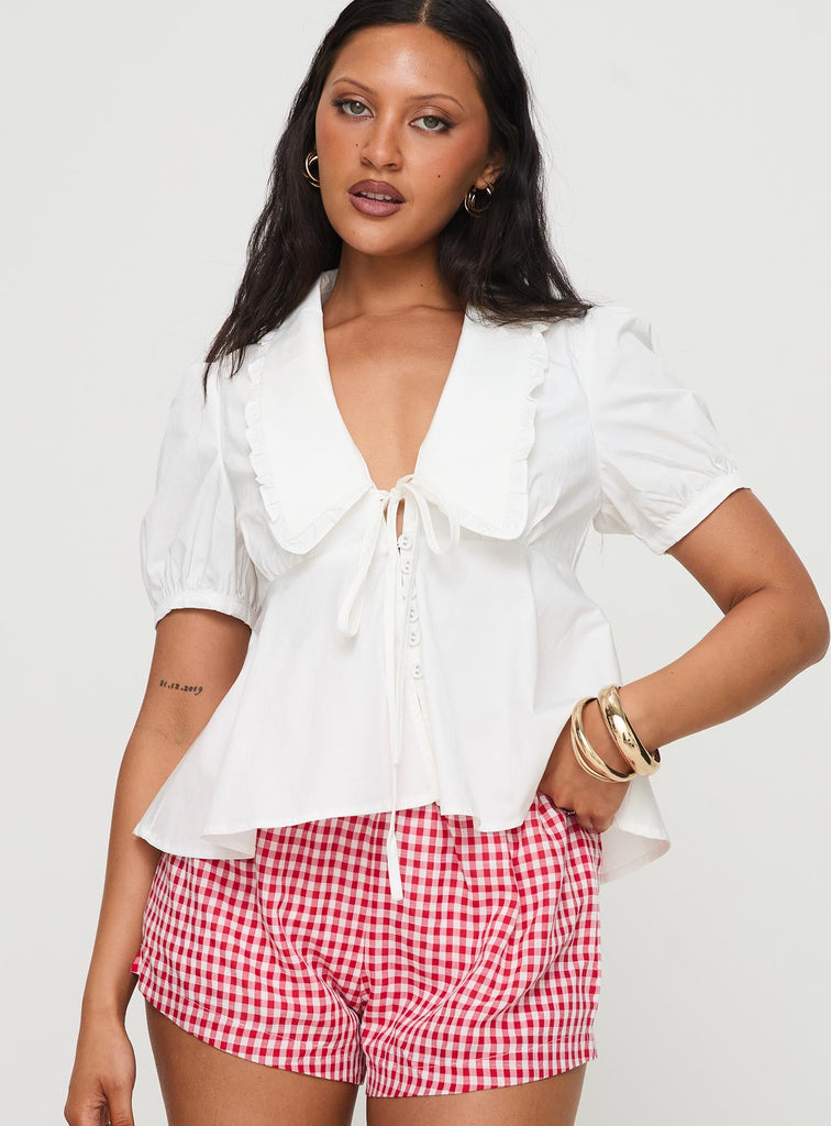 Tink Top White | Princess Polly