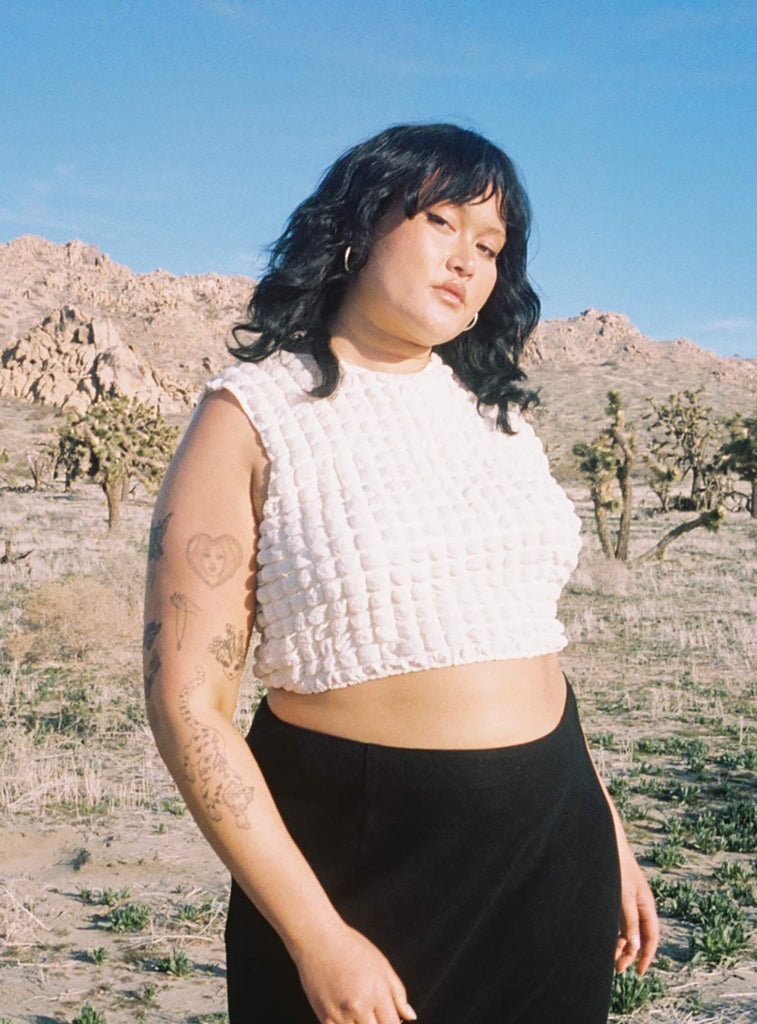 Kendrick Top Cream Curve | Princess Polly AU