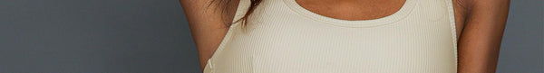 Turbo Activewear Rib Top Latte