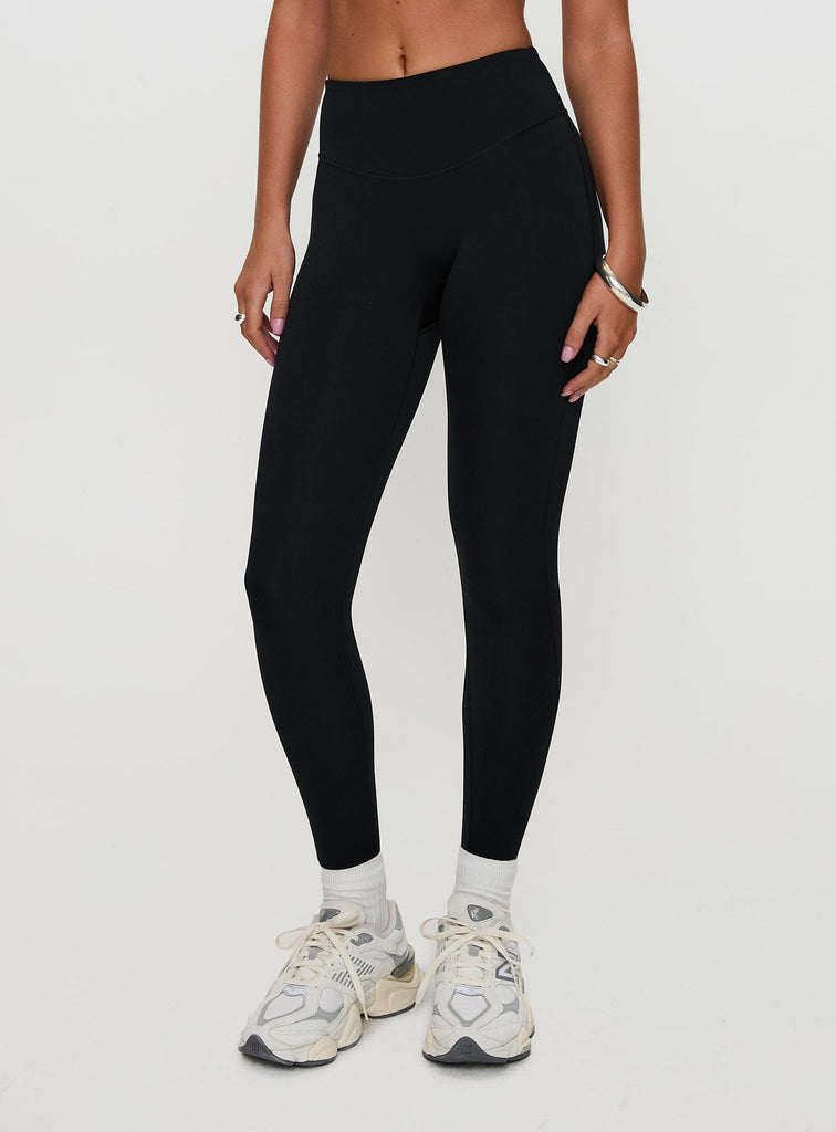 Pulse Full Length Active Tights Black | Princess Polly AU