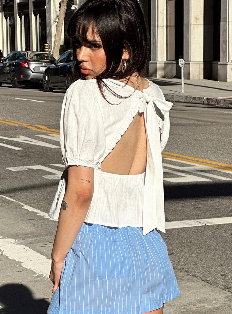 Viney Top White | Princess Polly