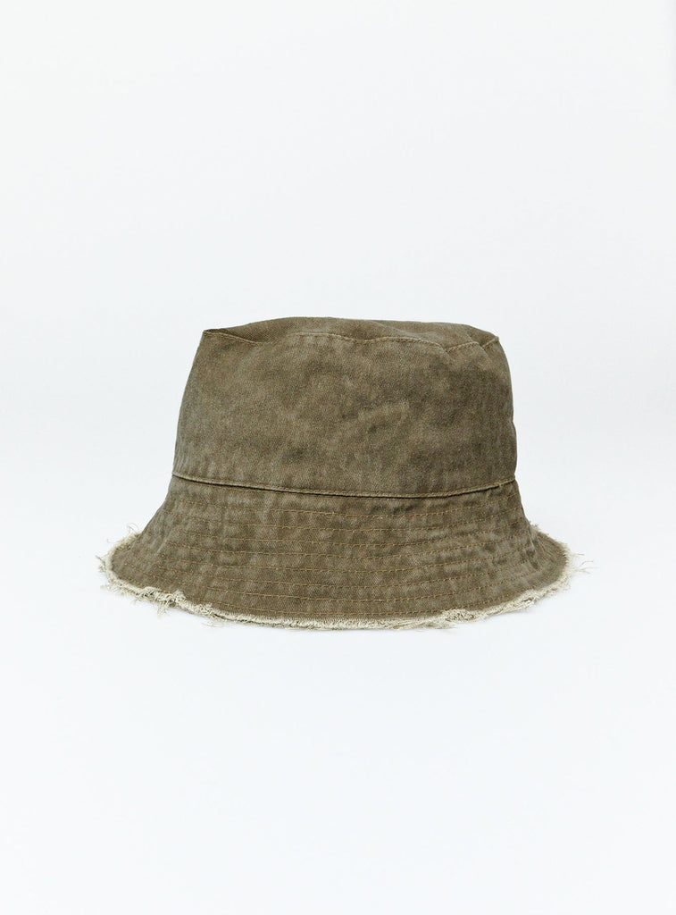 Olessa Bucket Hat Green | Princess Polly AU