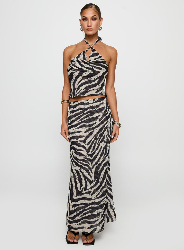 Eleganza Top Zebra | Princess Polly