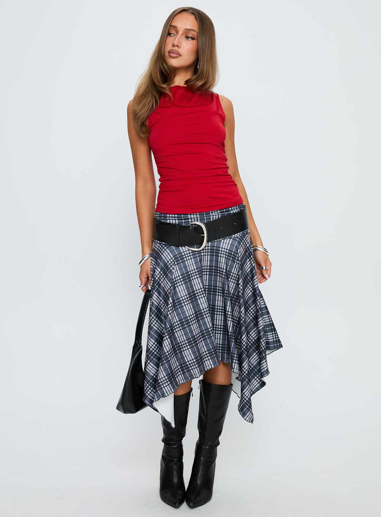 Solani Top Red | Princess Polly AU