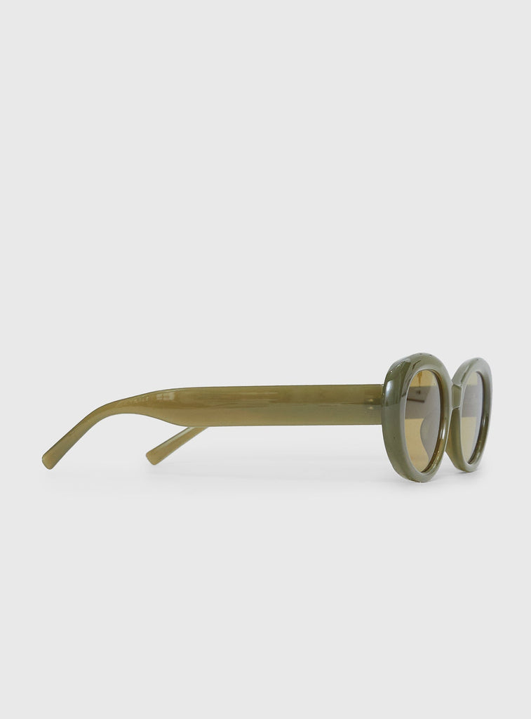 Full Of Wonder Sunglasses Olive | Princess Polly AU