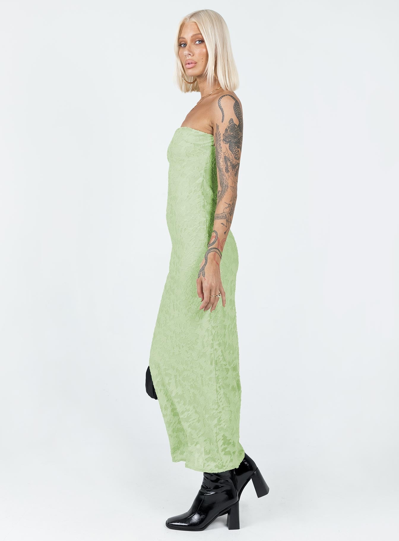 Sakina Maxi Dress Green | Princess Polly