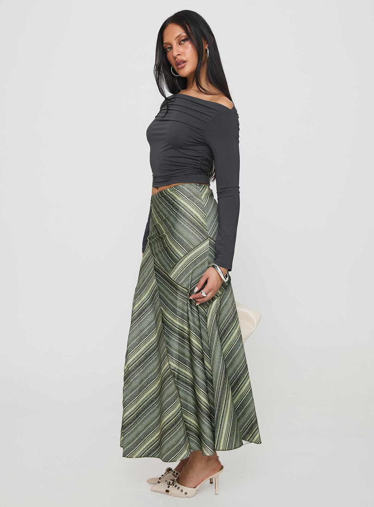 Alwin Midi Skirt Multi | Princess Polly AU