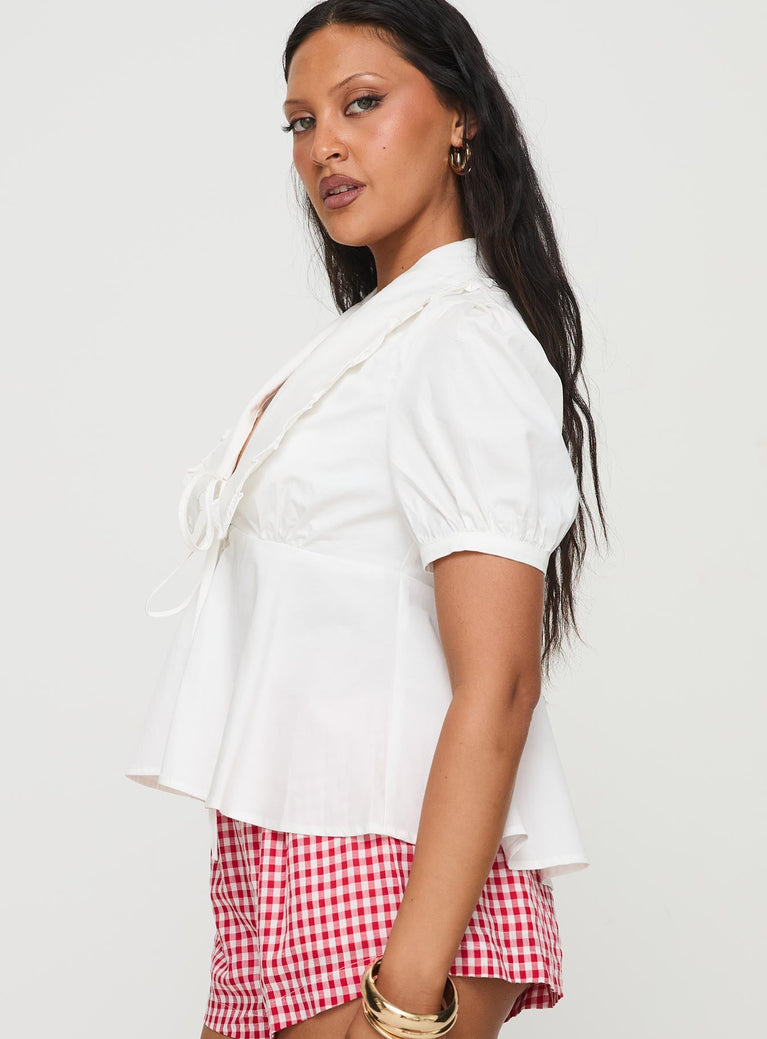 Tink Top White | Princess Polly AU