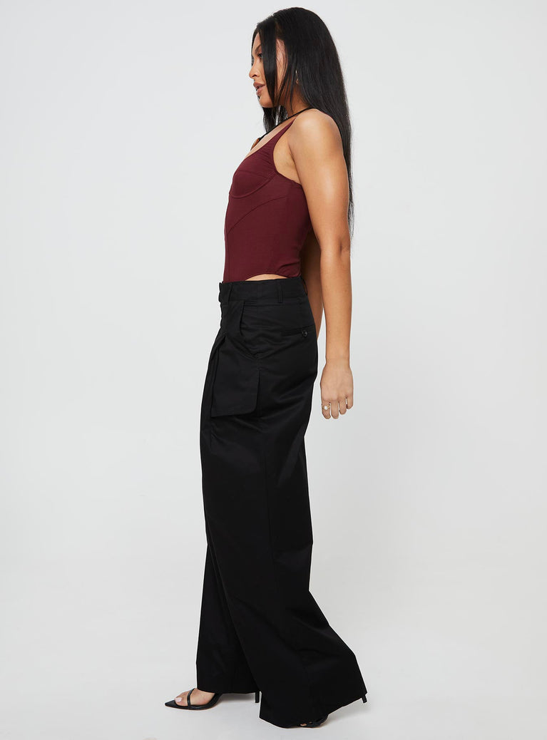 Smokeshow Pants Onyx | Princess Polly AU