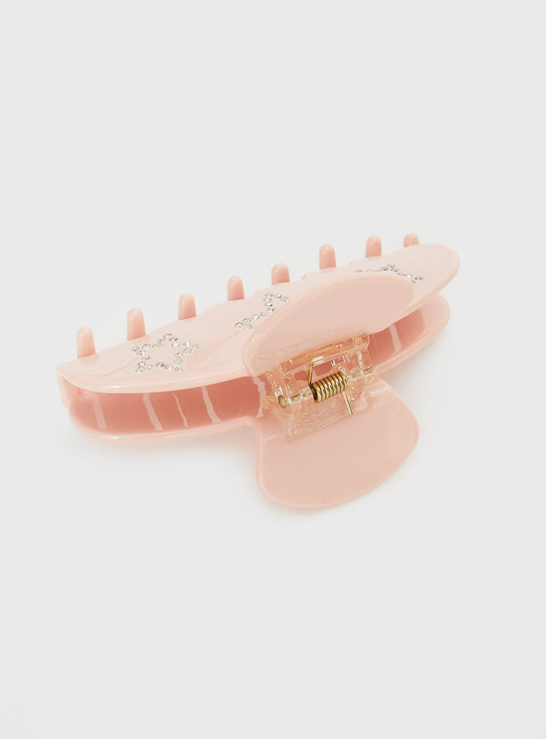 Wallom Hair Clip Pink | Princess Polly AU