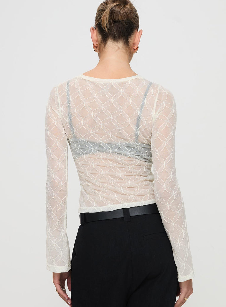 Altaira Top White | Princess Polly AU