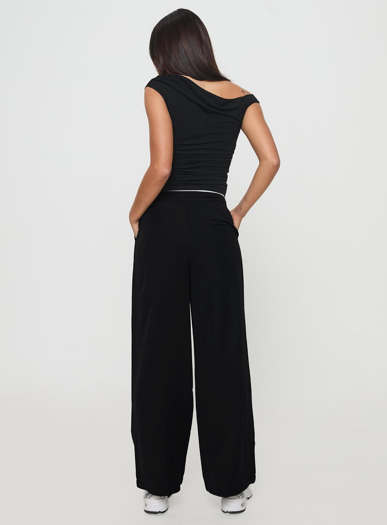 Burna Pants Black | Princess Polly AU