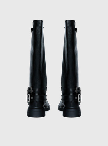 Billini Kaylen Riding Boots Black | Princess Polly AU