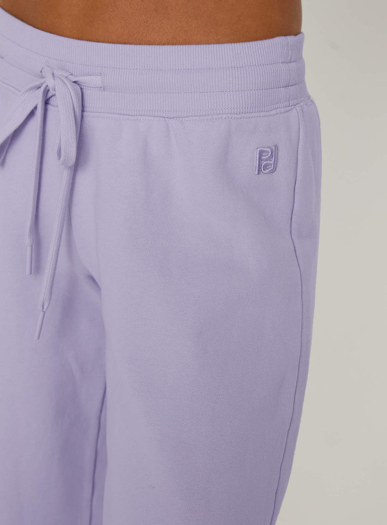 Dodie Wide Leg Pants Washed Lavender | Princess Polly AU