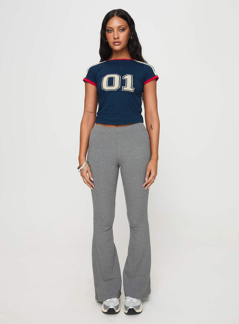 Ramirez Flared Pants Grey