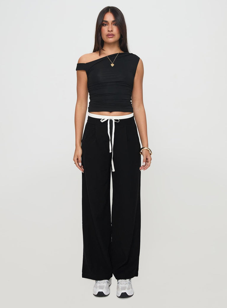 Burna Pants Black | Princess Polly AU