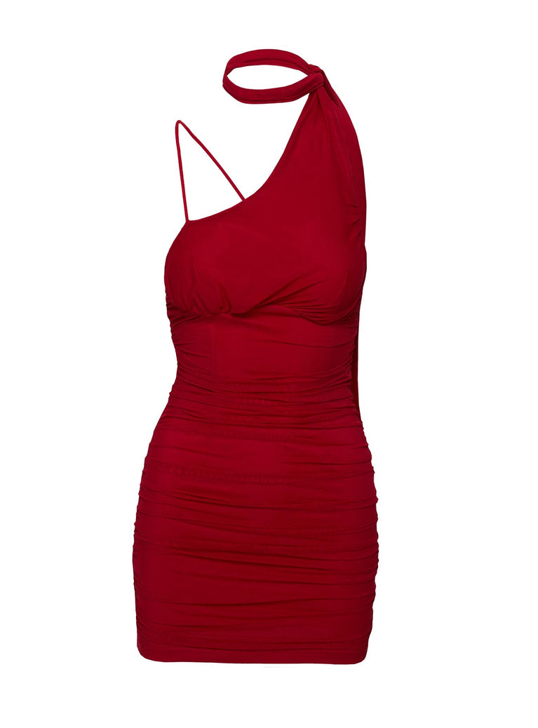 Corentine Mini Dress Red | Princess Polly AU