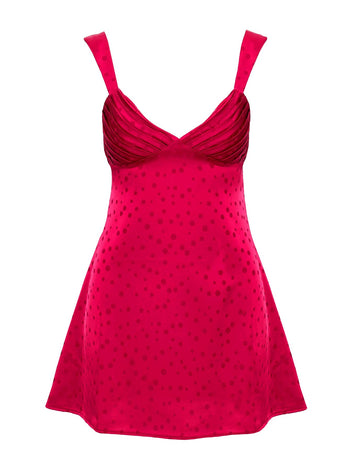 Evadine Mini Dress Red | Princess Polly AU