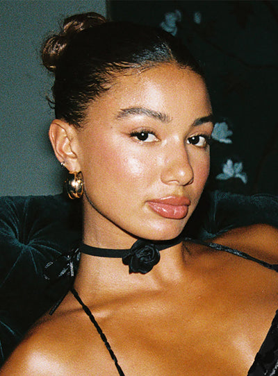 Parisa Long Sleeve Mini Dress Black Petite | Princess Polly AU