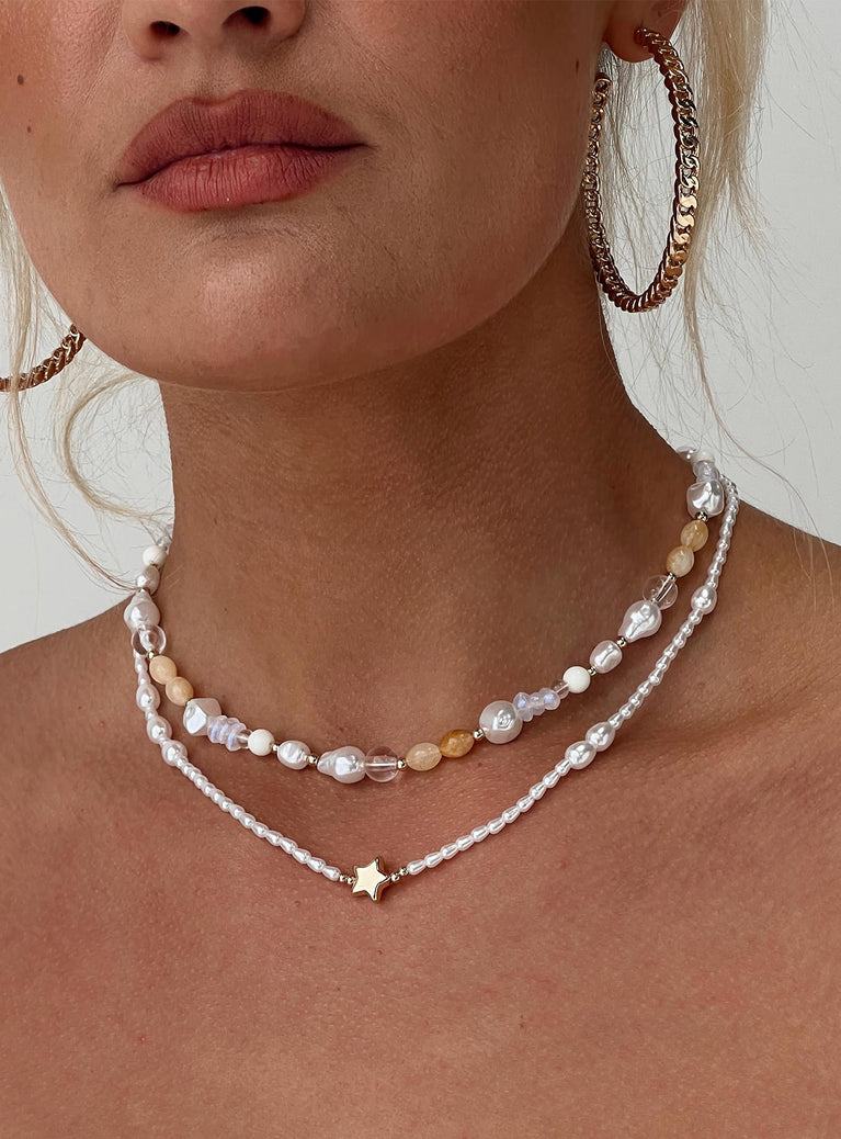 Zyaire Necklace Multi | Princess Polly AU