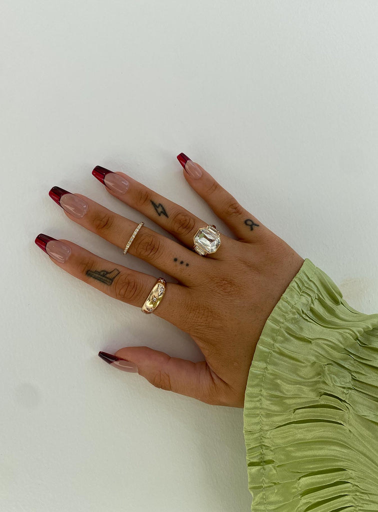 Devaney Ring Pack Gold | Princess Polly AU