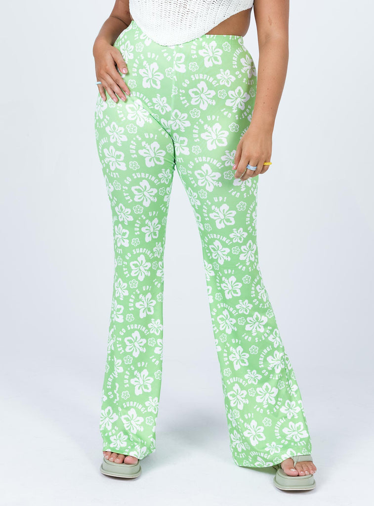 Keilee Pants Green | Princess Polly AU