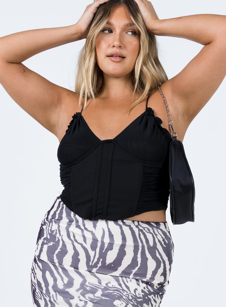 Karsyn Top Black | Princess Polly AU