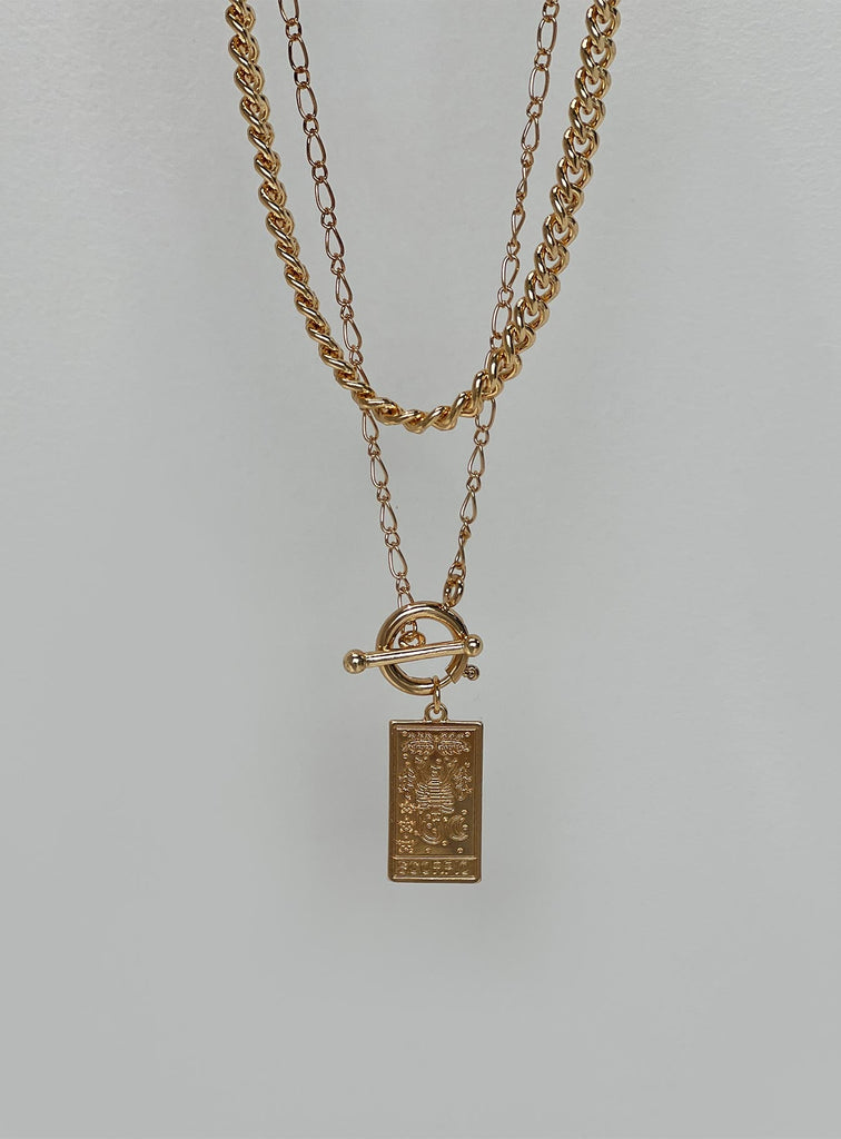 Meijer Necklace Gold | Princess Polly AU