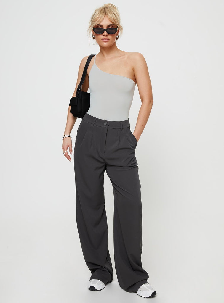 Hutter Bodysuit Light Grey | Princess Polly AU