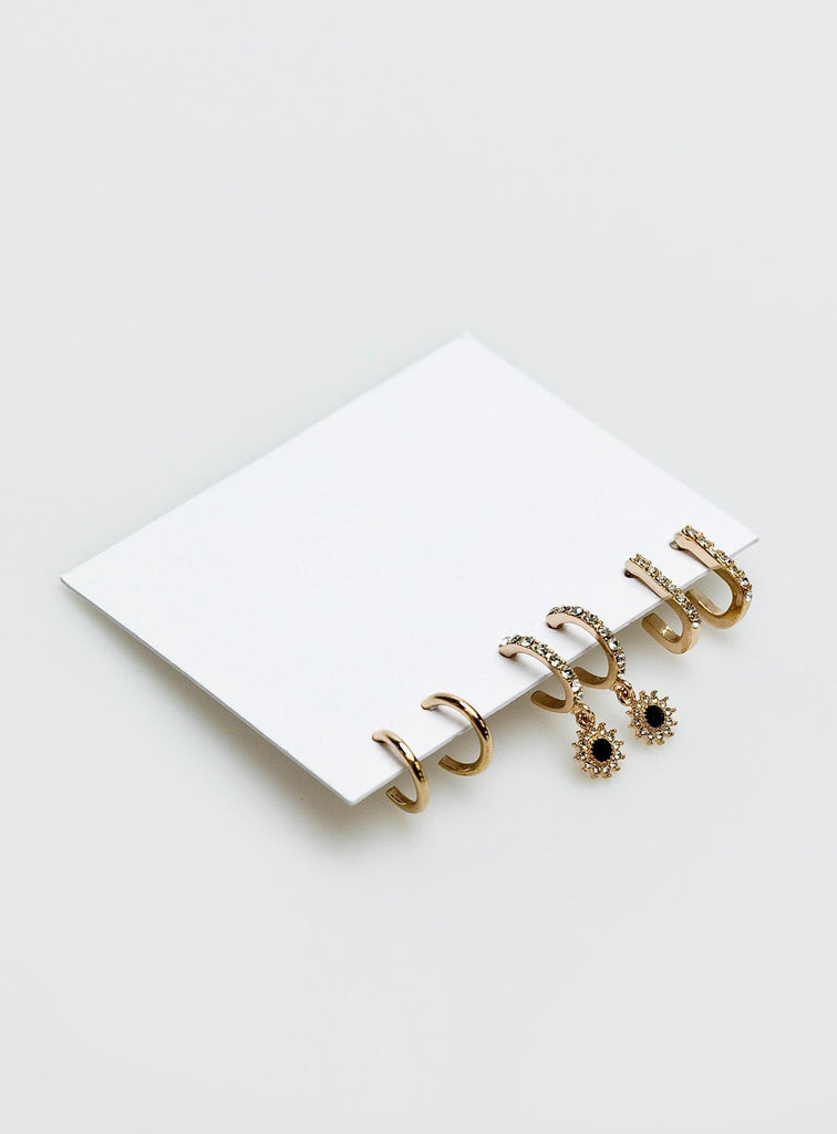 Altea Earring Pack Gold | Princess Polly AU