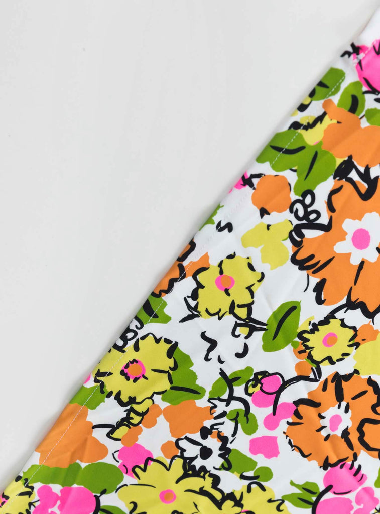 Avani Hair Scarf Orange Multi Floral | Princess Polly AU