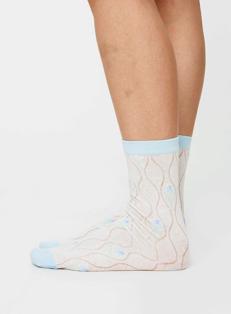 Lorah Socks White | Princess Polly AU
