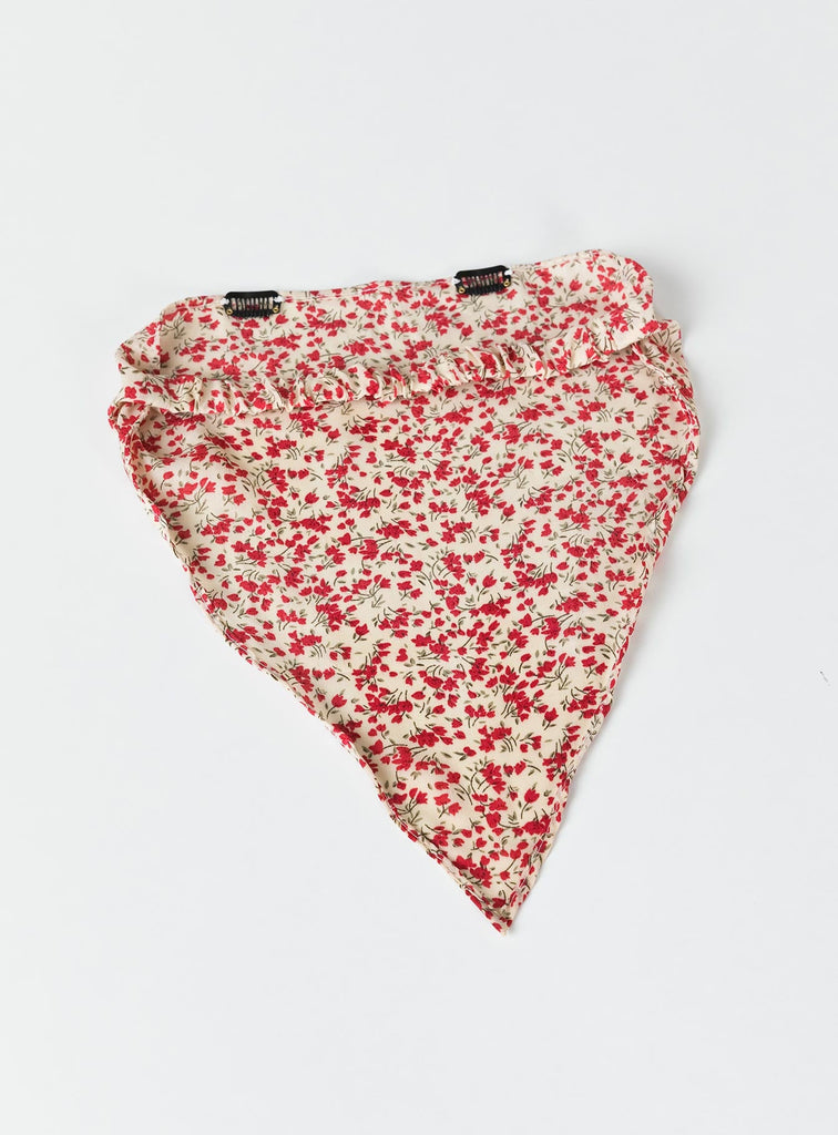 Suzy Floral Head Scarf Pink | Princess Polly AU