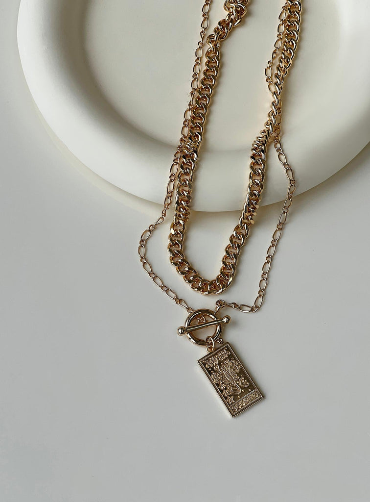 Meijer Necklace Gold | Princess Polly AU