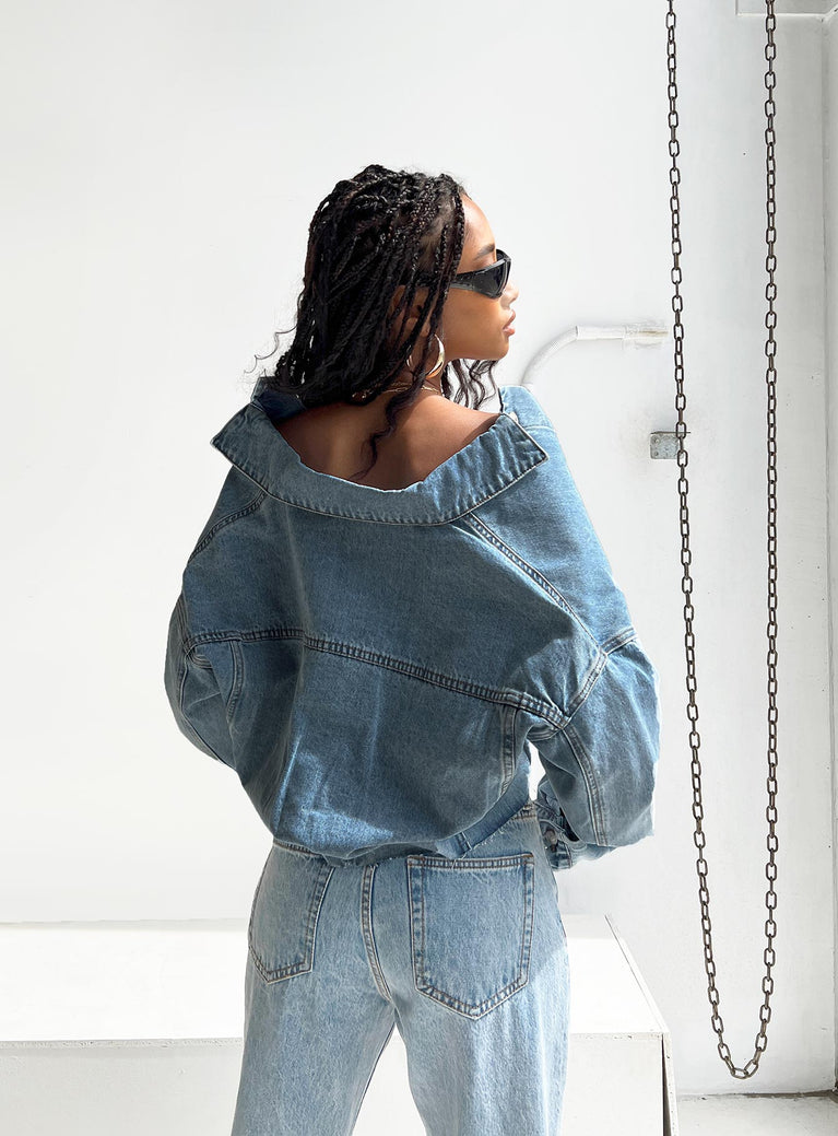 Central Denim Jacket | Princess Polly AU