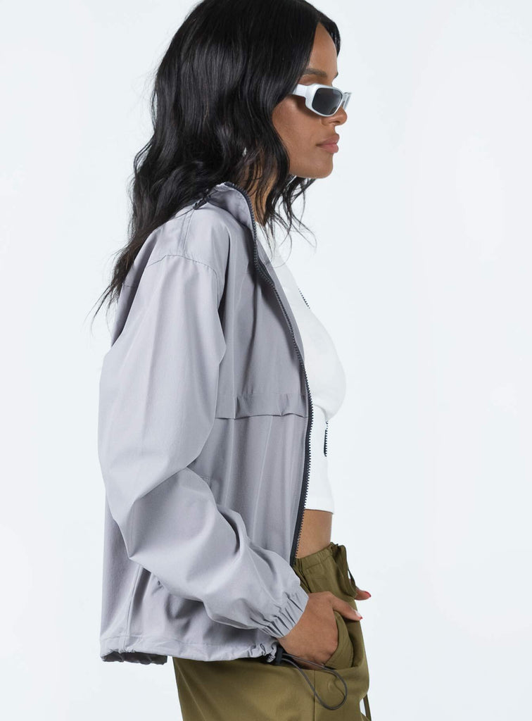 Lancaster Spray Jacket Grey | Princess Polly AU
