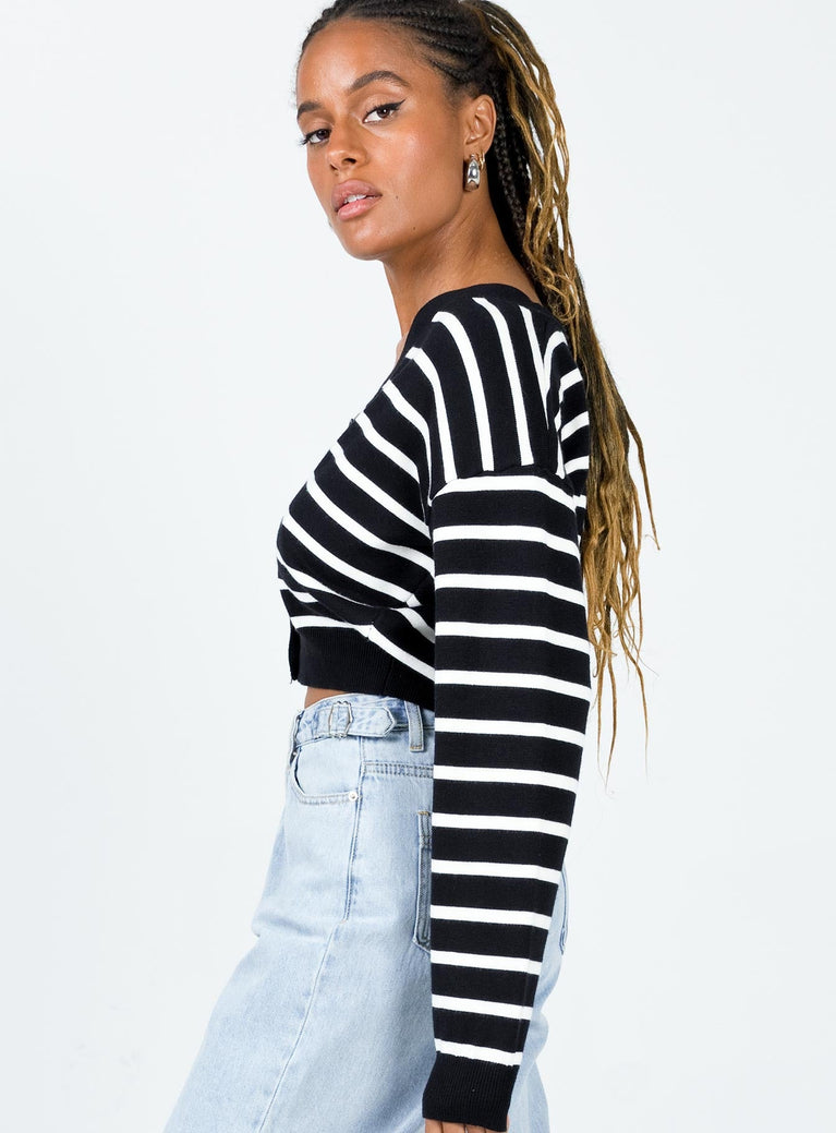 Taylyn Cardigan Black | Princess Polly AU