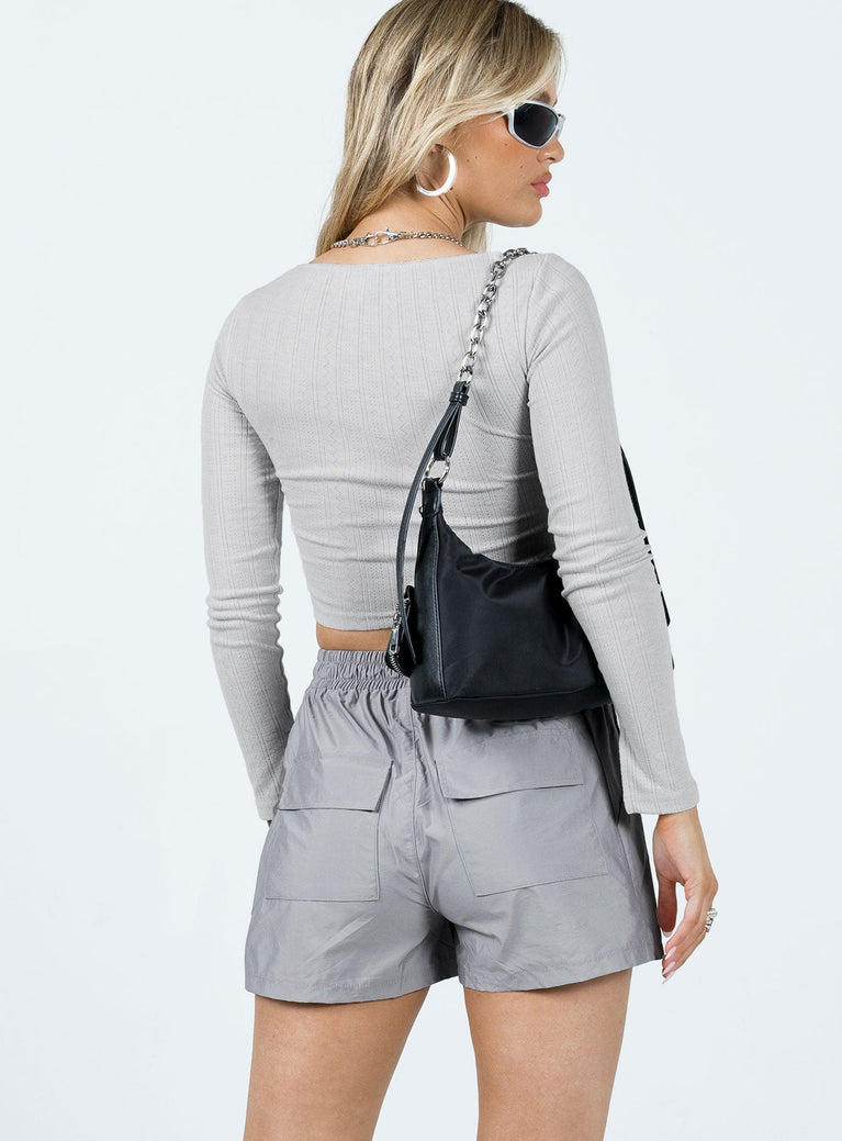 Bell Parachute Shorts Grey | Princess Polly AU