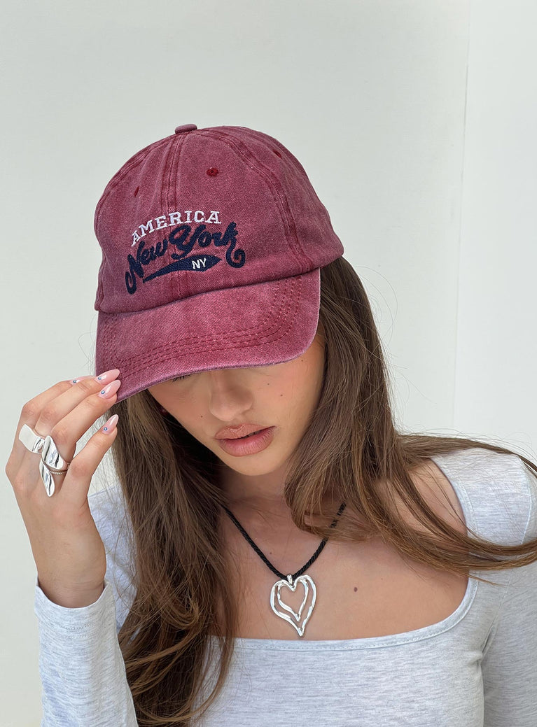 Jase Cap Red | Princess Polly AU