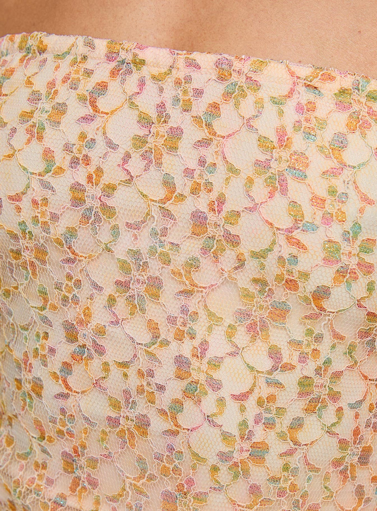 Shimmie Strapless Bodysuit Pink | Princess Polly AU