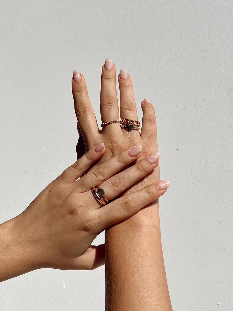 Spade Ring Set Gold | Princess Polly AU